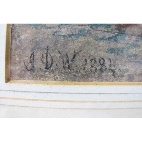 John Dawson Watson RWS RBA (1832-1895) - 'The Village Smithy ...