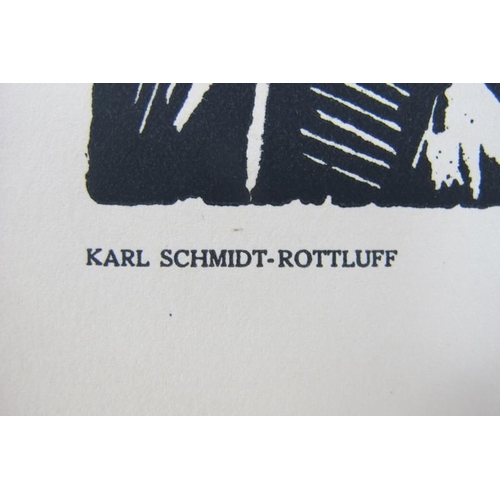 Karl Schmidt - Rottluff (1884-1976) - Original woodcut, c. 1918 ...