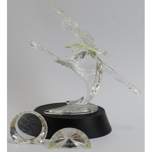 A Swarovski ‘Magic of Dance Anna’ crystal glass figurine, 2004 SCS ...