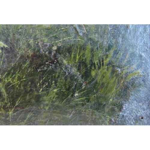 Arthur H Davis (1871-1897) - A gilt framed oil on canvas, 'Woodland ...