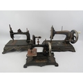 An early 20th Century Muller child's sewing machine, a Brunonia Atlas ...