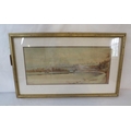 Henry Walton 1746-1813. Framed and glazed watercolour. Walkway by the ...
