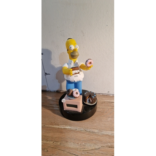 Vintage Homer Simpson Talking Alarm Clock