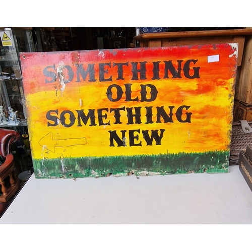 Hand Painted Shop Sign