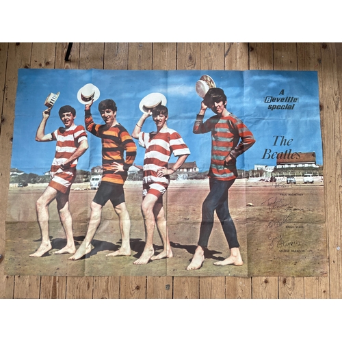 Giant The Beatles 1963 Reveille Special Poster With Classic Weston ...