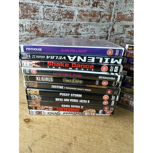 34 Adult DVDs