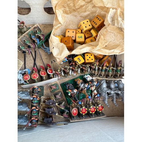 Vintage Roman Wargame Lead Soldiers - Full Army