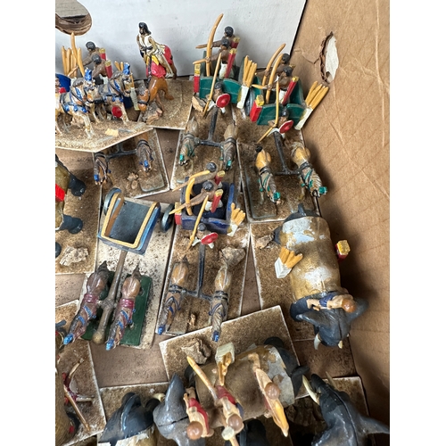 Vintage Roman Wargame Lead Soldiers - Full Army