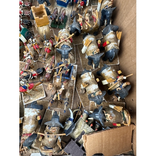 Vintage Roman Wargame Lead Soldiers - Full Army