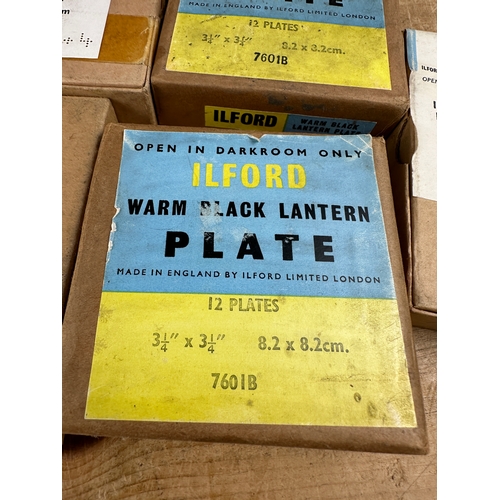Ilford Warm Black Lantern Plates