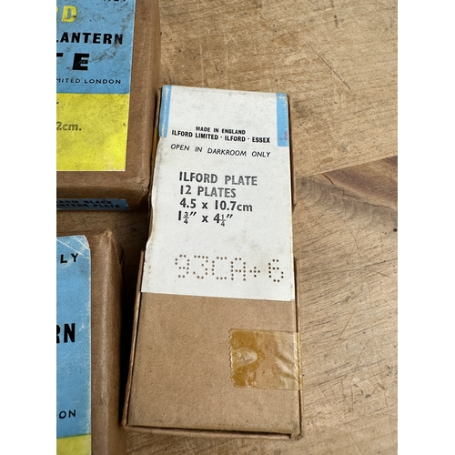 Ilford Warm Black Lantern Plates