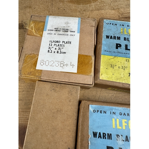 Ilford Warm Black Lantern Plates