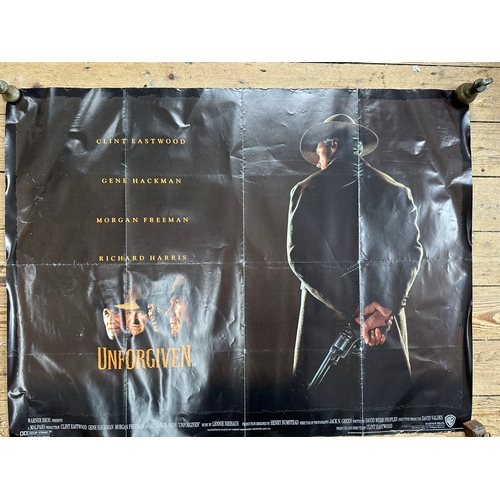 Unforgiven 1992 Original Quad Movie Poster - Condition as Pictures