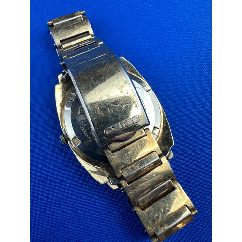 Gents Seiko Automatic Watch - Ticking