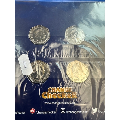 1970 Uncirculated Coin Set, 2017 BeatrixPotter Uncirculated 50p Set ...