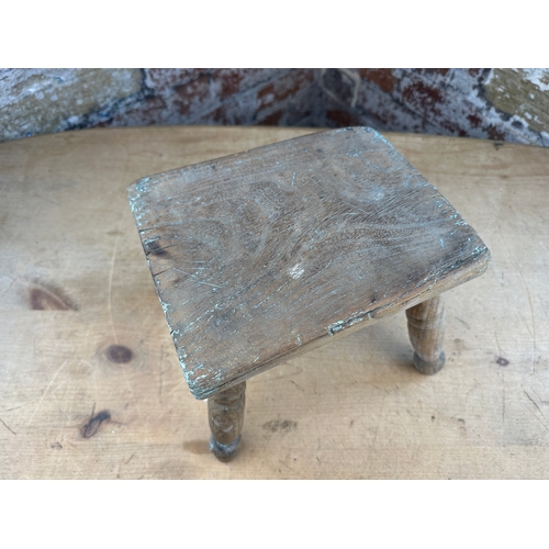 Small Antique Stool
