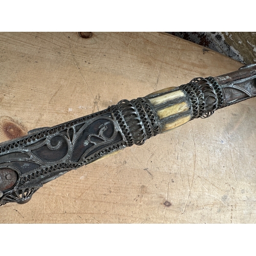 Ornate Vintage Ornamental Moroccan Style Flintlock Musket