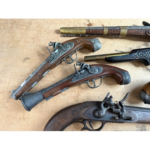 Collection of Toy & Replica Muskets