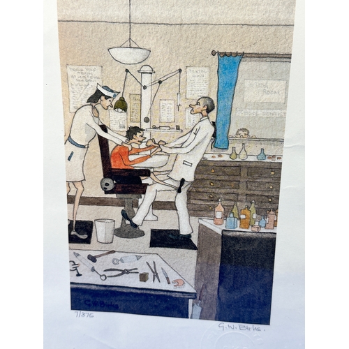 G.W. Birks Limited Edition Signed Print 7/375 "School Dentist"