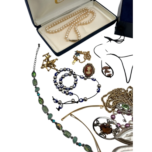 Costume Jewellery, Dressing Tables Set & Philip Mercier Gents Watch Boxed.