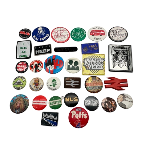 Quantity of Small Vintage Pin Badges