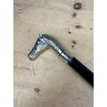 Walking Cane with Heavy Cast Horses Head Handle