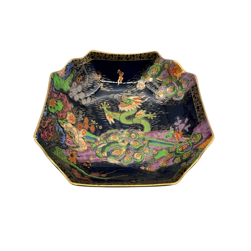 Crown Devon Dragon Lustre Bowl
