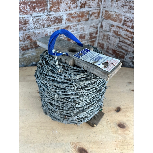 200m of Double Strand 4 Point Barbed Wire