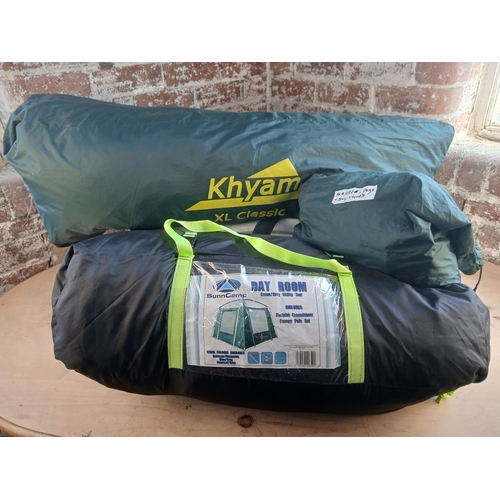 Khyam XL Classic Camping Tents and SunnCamp Day Room