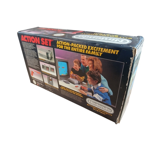Boxed Nintendo Entertainment System NES Version Action Set with Super ...