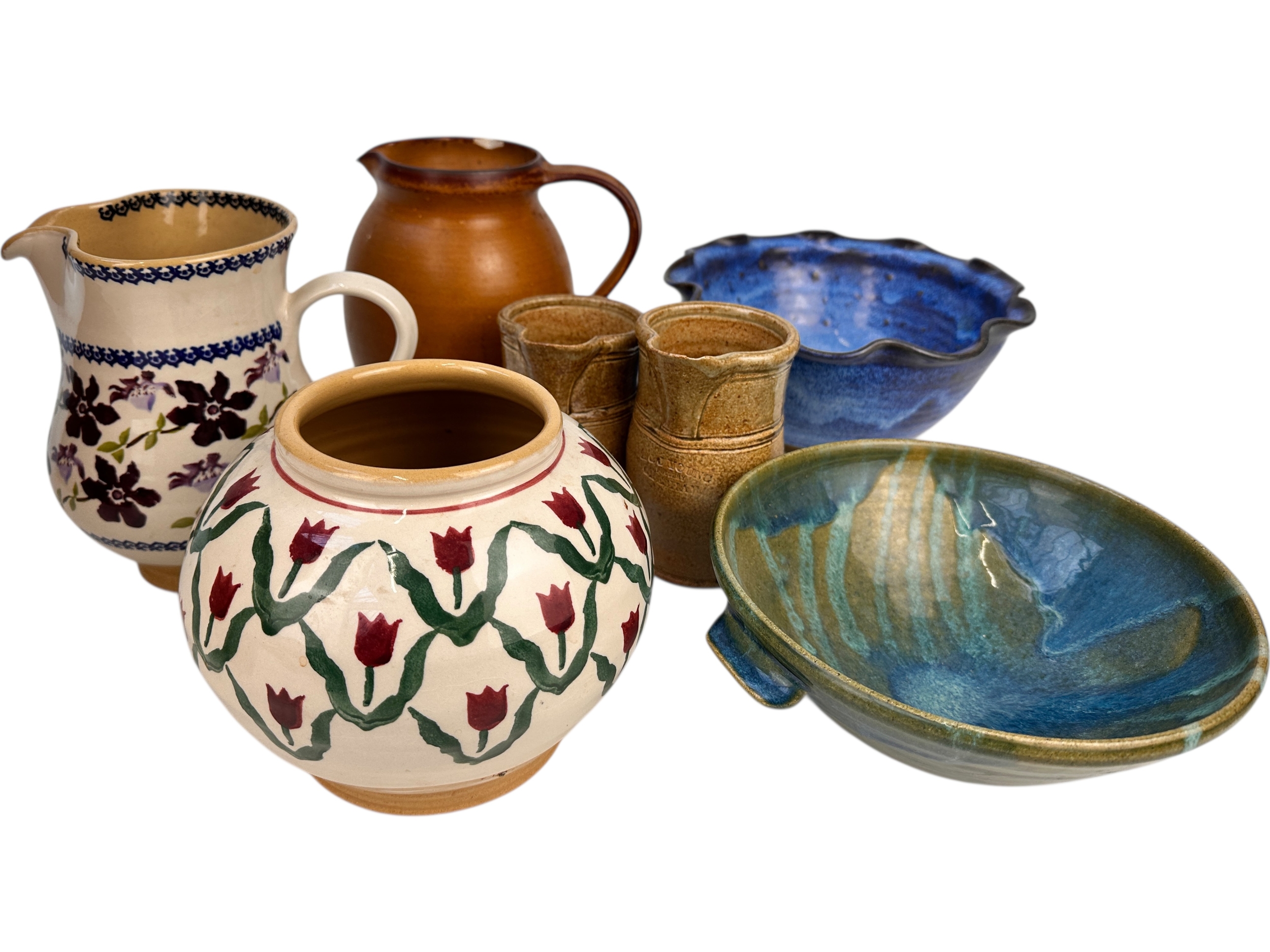 Group of Studio Pottery Items including Nicholas Mosse