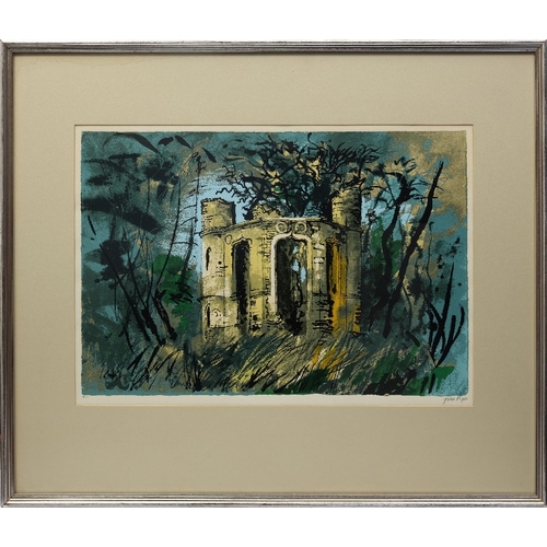 John Piper CH, British 1903-1992, Dinton Folly, 1983; screenprint on ...