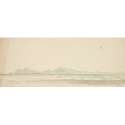 Attributed to Captain Henry Burges, British c.1760-1807- Three views of ...