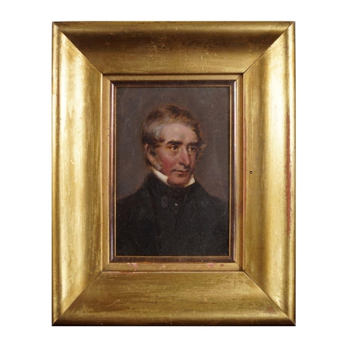 PAIR 19TH-CENTURY IRISH PORTRAIT MINIATURES