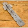 18TH-CENTURY FRUITWOOD IRISH PENAL CROSS