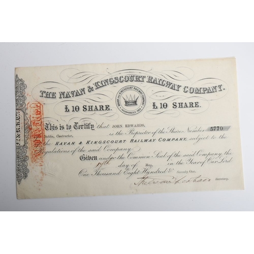 GREAT NORTHERN RAILWAY COMPANY (IRELAND) DEBENTURE STOCK CERTIFICATE