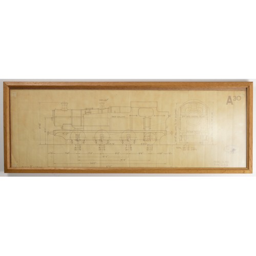 Official drawing, Great Western Railway 56XX class diagram A30 in ...