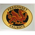 Unused locomotive transfer FRAGONSET RAILWAYS, 20 x 15 1/2 inches ...