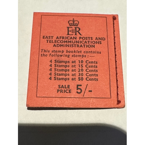 rare old stitched stamp booklet, mint nm stamps "01/10/60 Kenya New ...