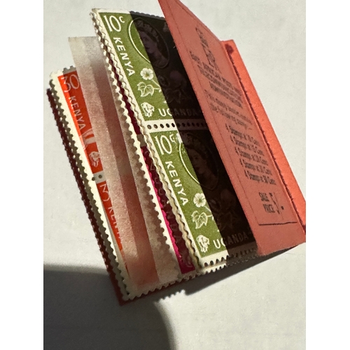rare old stitched stamp booklet, mint nm stamps "01/10/60 Kenya New ...