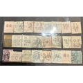 Early GB perfin stamps