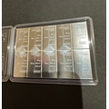 Fine Swiss silver combi bullion bar 999 fineness, 100g, divides by ...