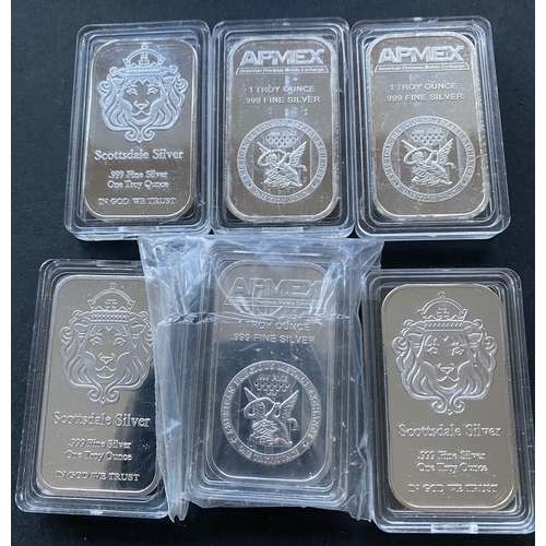 Replica Silver plated bars