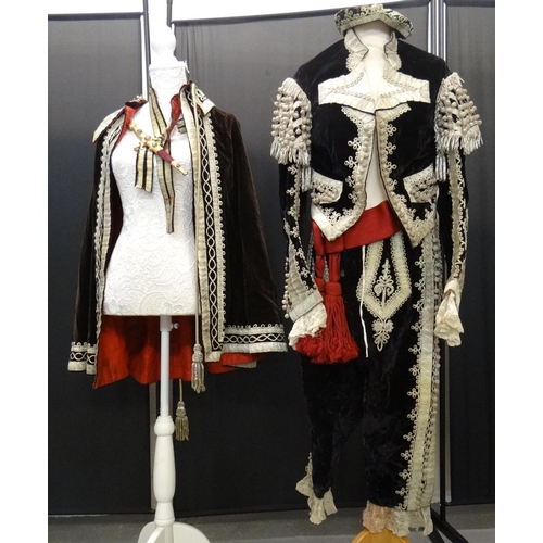 Late 19th/early 20th Century Spanish brown velvet and silver ...