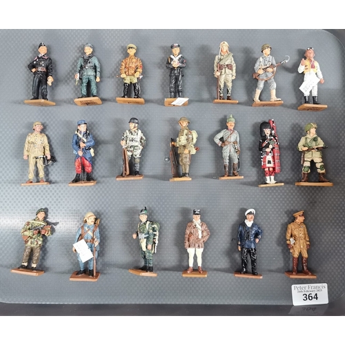 Collection of Del Prado diecast military figures to include: Sergeant ...