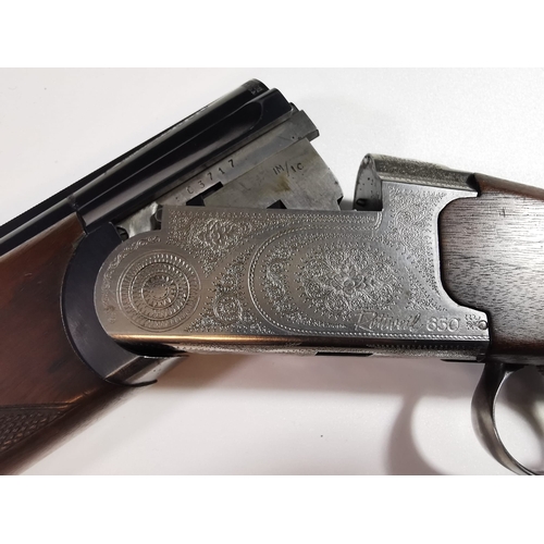 Shotgun: Rottweil 650 double barreled twelve bore over and under ...