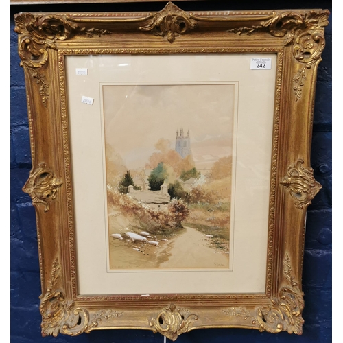 F Hayden (British early 20th century), 'Widecomb on the Moor', signed ...