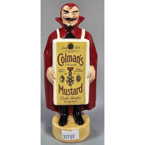 Advertising - a Coleman's Mustard limited edition figurine dressed as ...