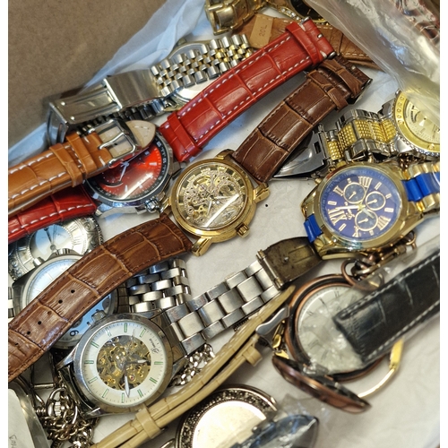 Collection of modern pocket watches and dress watches to include Jeep ...