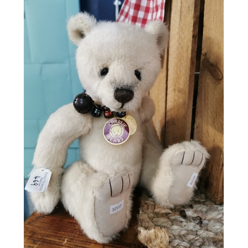 Three Charlie Bears to include 'Oakley', 'Willis' and 'Blizzard ...